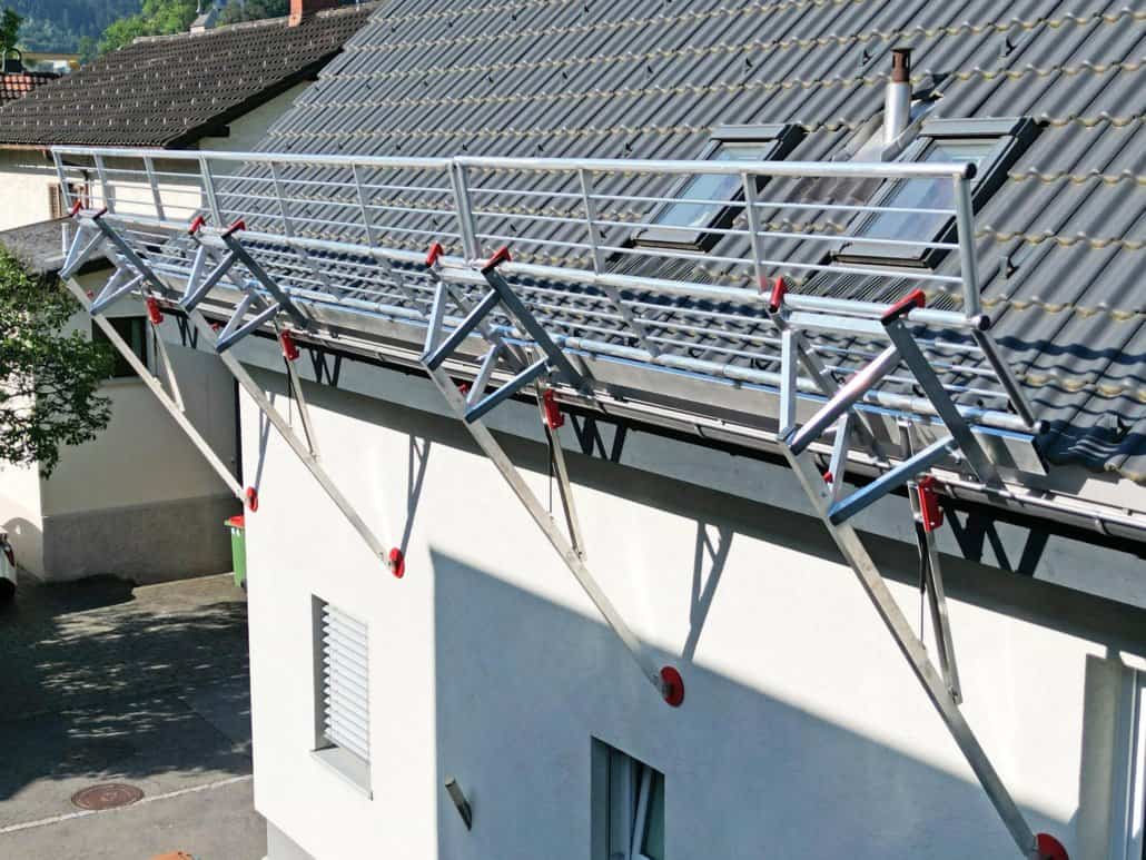 PROFIX - Absturzsicherung für Schrägdach KOMPLETTSET Klasse A+B+C ...